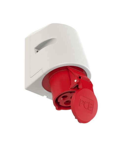 PCE-113-9 CEE-wall socket 16A 3p 9h IP44 | SHOWTECHNIX
