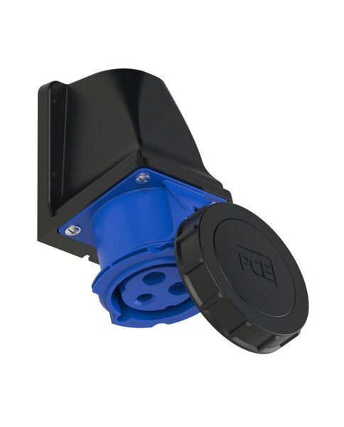 PCE-12392-6v CEE-receptacle wall mount 30A IP67 UL | SHOWTECHNIX