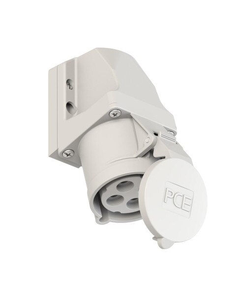 PCE-124-1k CEE Wall Socket 32A 4p 1h IP44 | SHOWTECHNIX