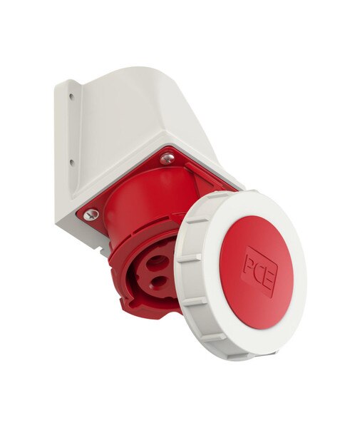 PCE-1252-6 CEE Wall Socket 32A 5p 6h IP67 | SHOWTECHNIX
