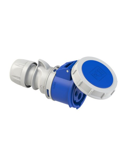 PCE-2242-9v - CEE-connector 32A 4p 9h IP67 SHARK
