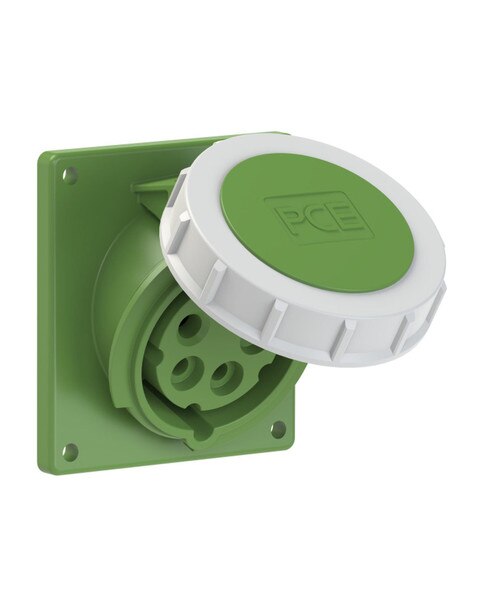 PCE-4152-10 CEE Flanged Socket 16A 5p 10h IP67 | SHOWTECHNIX