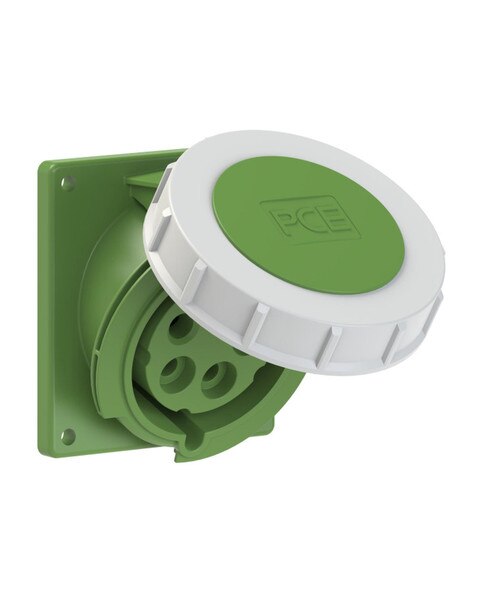 PCE-4252-10 CEE Flanged Socket 32A 5p 10h IP67 | SHOWTECHNIX