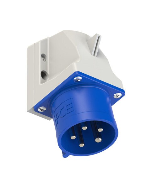 PCE-525-9v CEE Wall Plug 32A 5P 9H IP44 | SHOWTECHNIX