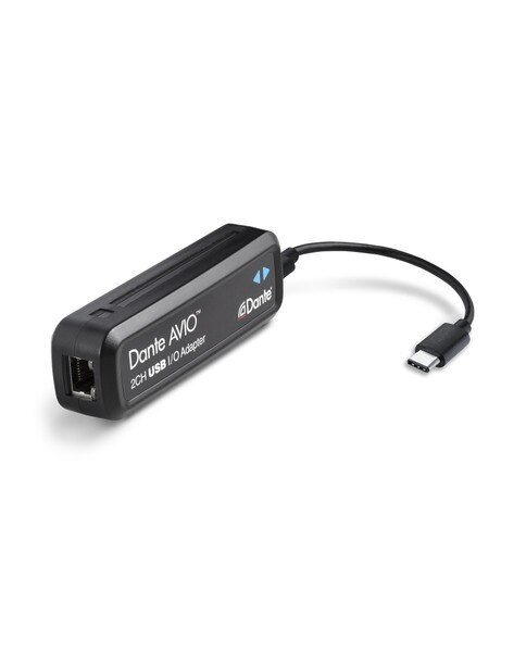 Audinate Dante AVIO USB-C IO 2X2 Adapter