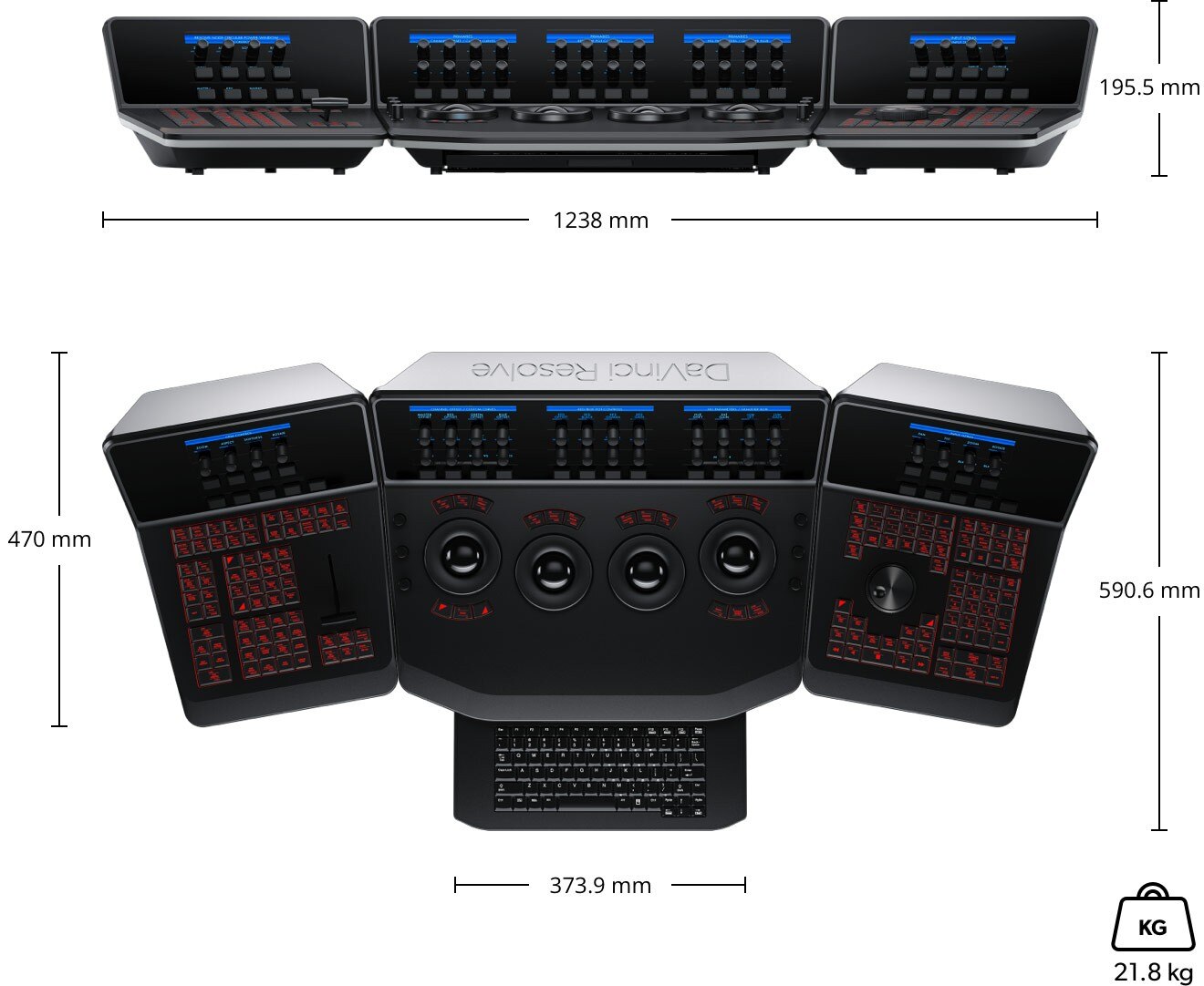 Blackmagic DaVinci Resolve Advanced Panel | SHOWTECHNIX