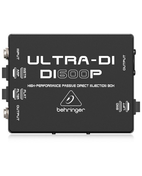 Behringer DI600P Passive DI-Box w/ Ground Lift | SHOWTECHNIX