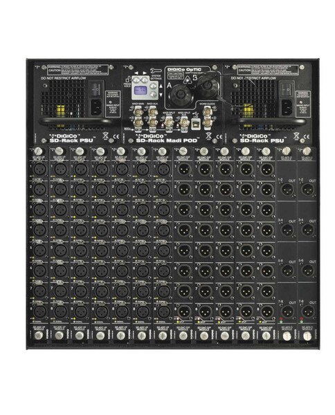 DiGiCo SD-Rack 192kHz MADI AES ADAT Aviom I/O Rack | SHOWTECHNIX