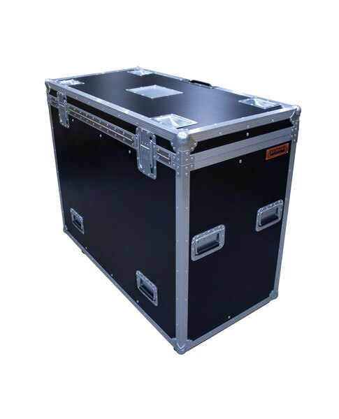8 Unit Profile Lighting Road Case - Black