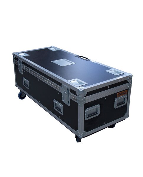 8 Unit LED Par 12 Road Case - Black (suits LED Par Quad 12, FusionPAR Q ...