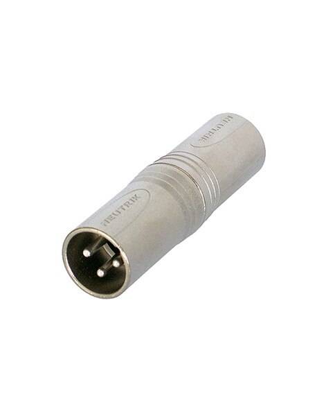 Neutrik NA3MM 3 pole XLR male - 3 pole XLR male (gender conversion adapter)