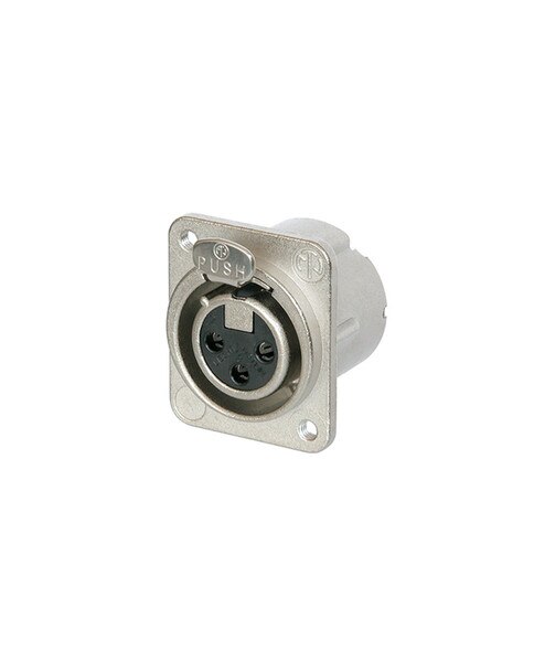 Neutrik NC3FD-LX-M3 3 Pin XLR Panel Mount Female Connector