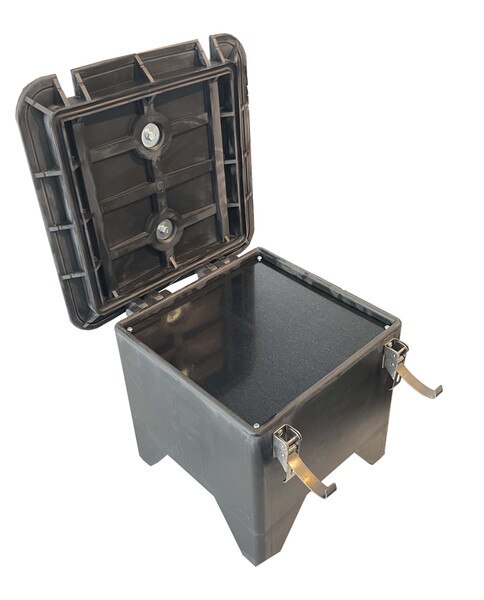 PCE Spitz Solid Rubber Enclosure IP44 Empty Box 320 x 320x 320mm 9474992