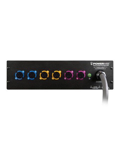 Powerwise PD616 3-Phase Rackmount Power Distribution | SHOWTECHNIX