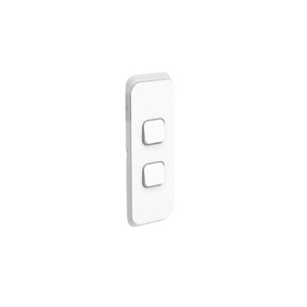PDL Iconic Series - Iconic Cover Plate ARCHITRAVE DOUBLE White PDL362C ...