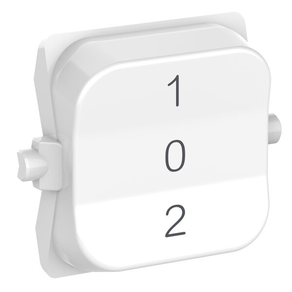 PDL Pro Series PDLP387A012-XW Dolly Rocker 3-Positions 0/1/2 White