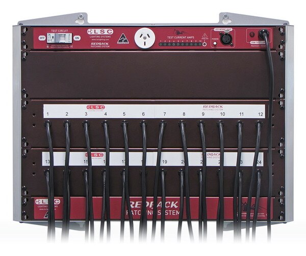 LSC Redback Modular Patch Bay Rack Mount 12-120 Cir | SHOWTECHNIX