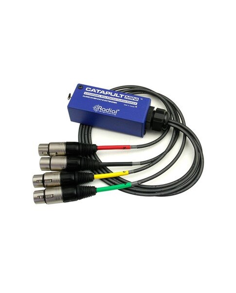 Radial RA-CAT-MINI-TX 4-Ch Balanced Line-Level Transmitter | SHOWTECHNIX