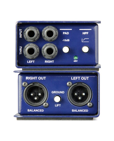 Radial J48 Stereo - Premium Stereo Active DI