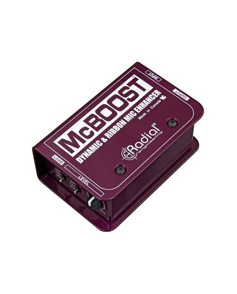 Radial McBoost - Mic Signal Booster