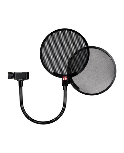sE Dual Pro Pop Filter - Metal & Fabric | SHOWTECHNIX