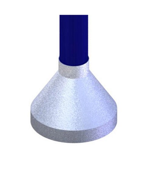 Doughty Pipeclamp Base Flange Weather Shield