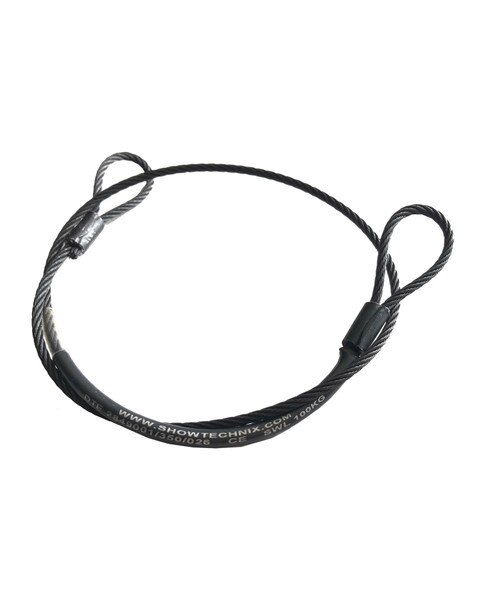 Doughty Safety Bond 100KG, 3mm x 600mm Black | SHOWTECHNIX