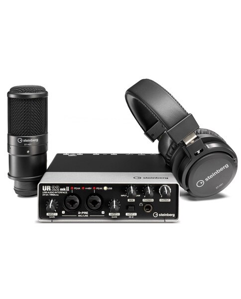 Steinberg UR22C Recording Pack- 2 x 2 USB 3.0 Audio Interface
