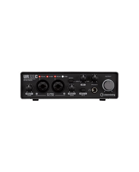 Steinberg UR22C Recording Pack- 2 x 2 USB 3.0 Audio Interface