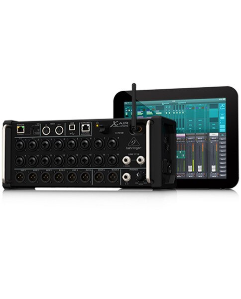 Behringer 18-Channel, 12-Bus Digital Mixer for iPad/Android Tablets X ...